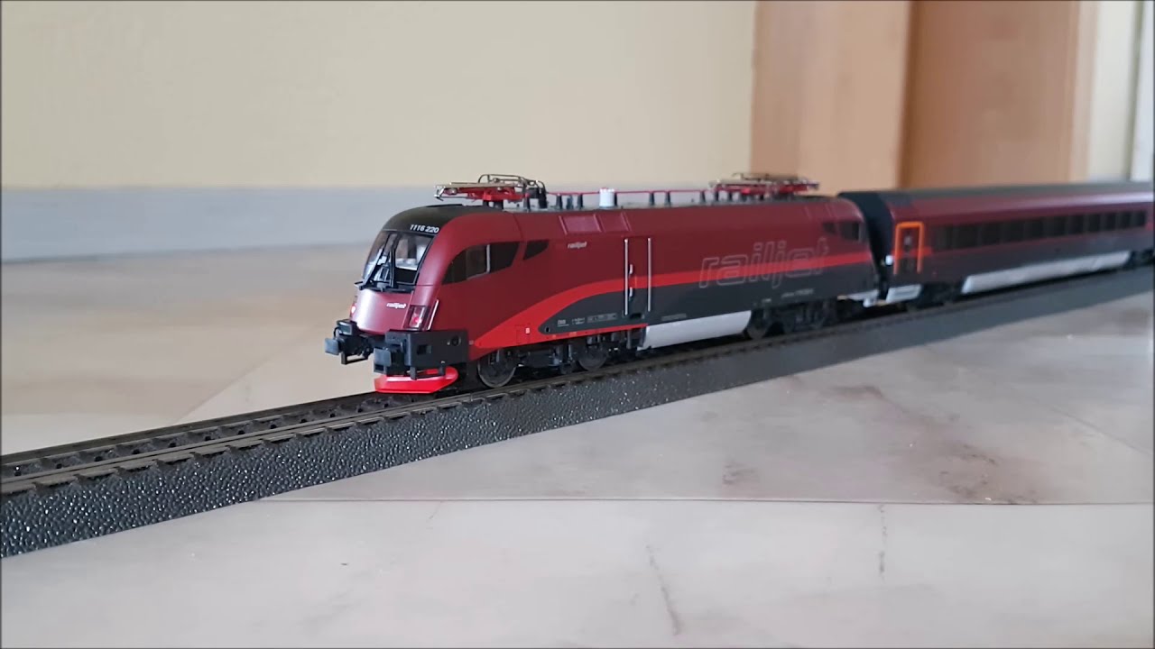 Roco 79233 Railjet Taurus Sound by LeoSoundLab / Soundvergleich mit ...