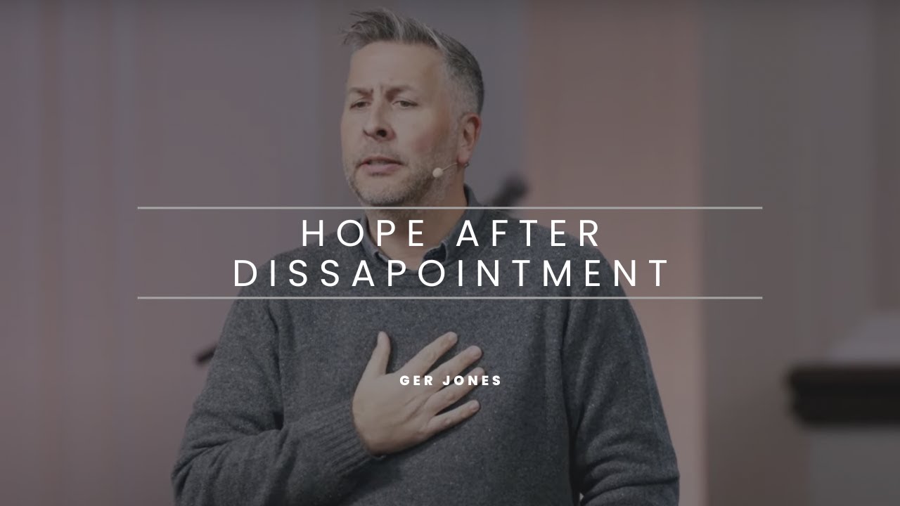 Ruth: Hope after Disappointment - Ger Jones - YouTube