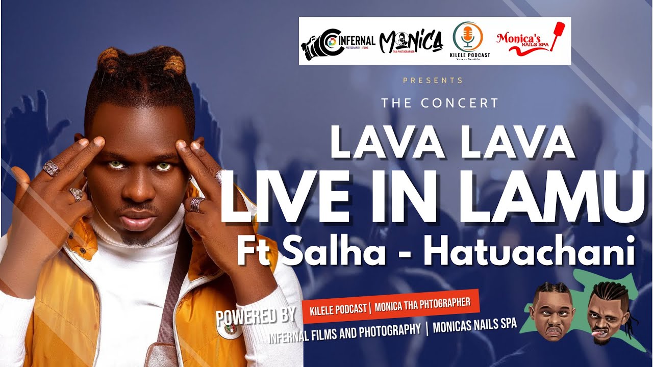 Lava Lava Ft Salha Hatuachani Live @Lamu Culture 2022 - YouTube