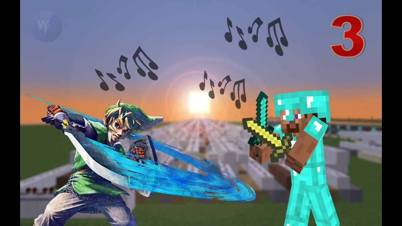 Minecraft Zelda Note Block Music - Ep. 3 - Great Fairy Fountain - YouTube