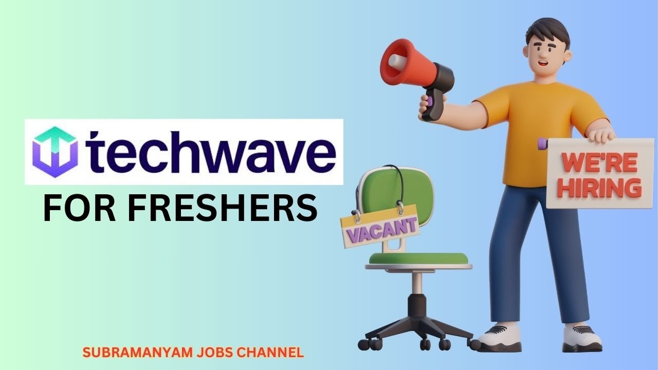 Techwave is Hiring For Freshers l Khammam l Jobs l 2024 l Details l - YouTube