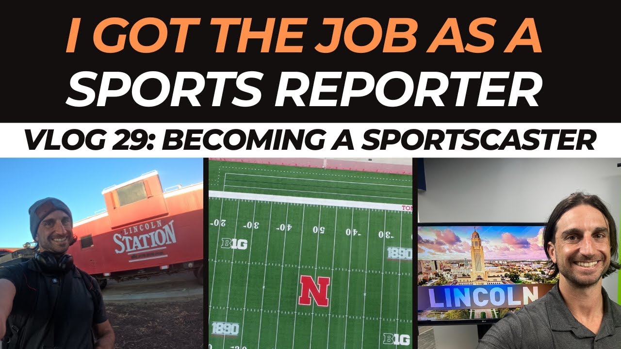 I Officially Signed as a Sports Reporter! | Becoming a Sportscaster ...