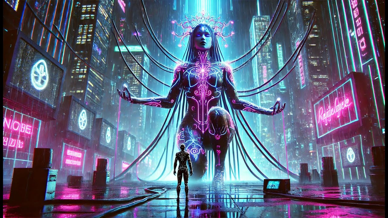 My Cyber Queen | Cyberpunk | AI Collaboration - YouTube