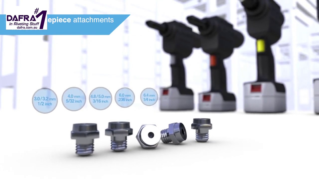 Goebel Battery Rivet and Rivnut Tools - YouTube