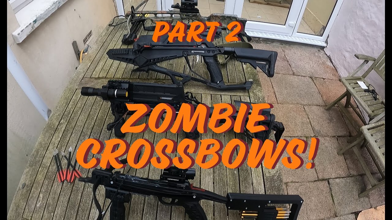 Zombie Crossbows! Which one is the MOST POWERFUL!?!?!?!? part 2! - YouTube