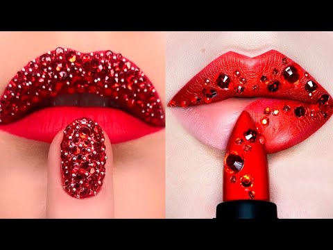 Lipstick Tutorial Compilation 2024💋 New Lip Art Designs & Ideas - Part ...