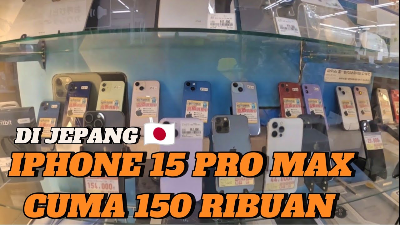 IPHONE BEKAS DIJEPANG MURAH BANGET⁉️ TOKO BARANG BEKAS JEPANG NGGAK ADA ...