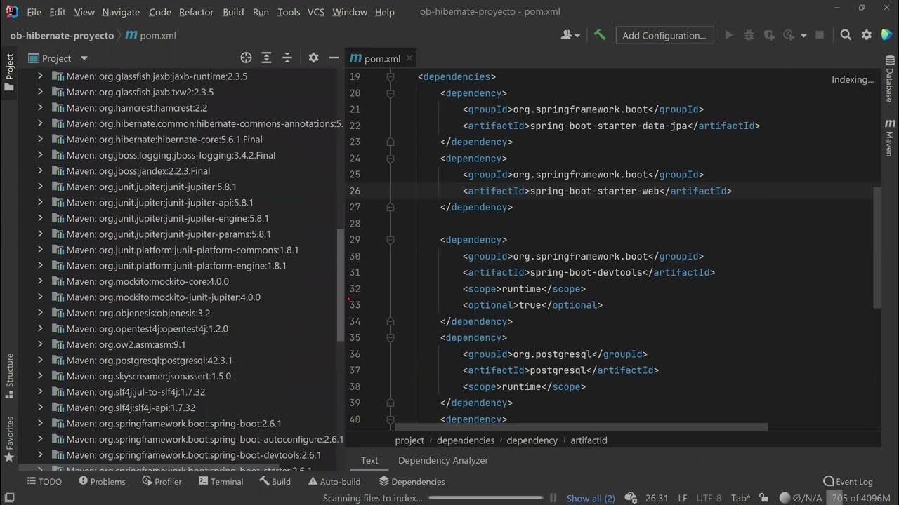25 Creación de proyecto - Curso Hibernate - OpenBootcamp - YouTube