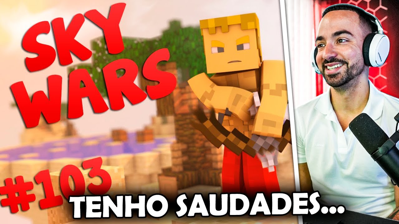 Tiagovski reage a ' Minecraft Sky War's #103 SKY WAR'S MAIS RÁPIDO NO ...