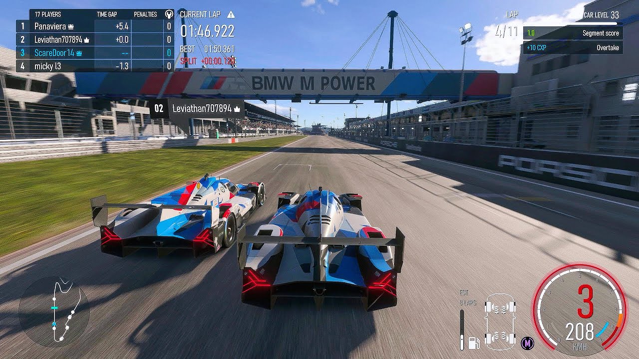 Racing The New Powerful BMW M Hybrid V8 in Forza Motorsport - YouTube