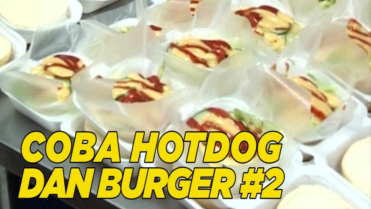 Melihat isi dapur pembuatan burger dan hotdog | HALAL - YouTube