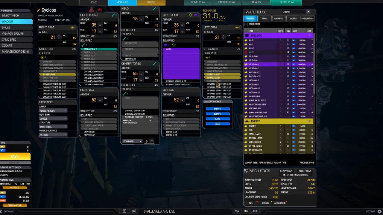 Beginner/Starter Mech Build Guide/Tutorial - MechWarrior Online - YouTube