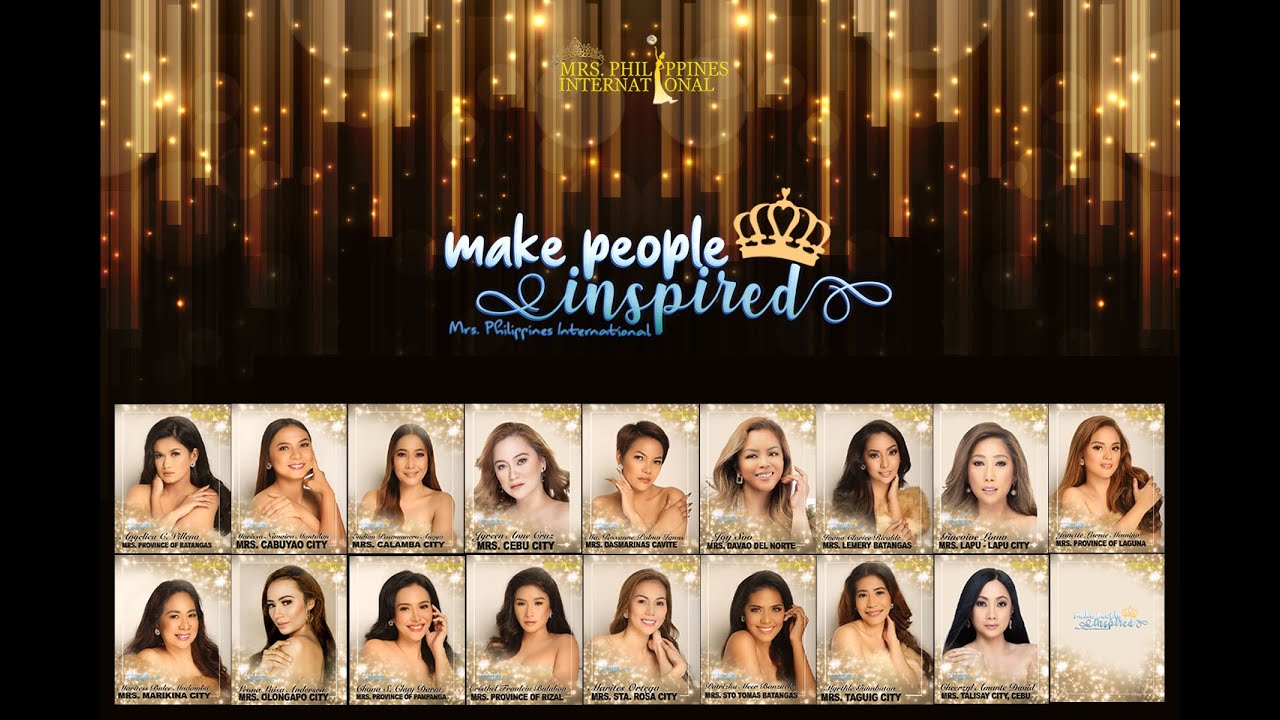 MRS PHILIPPINES INTERNATIONAL 2021 PRE PAGEANT COMPETITION 🥇 Own That Crown