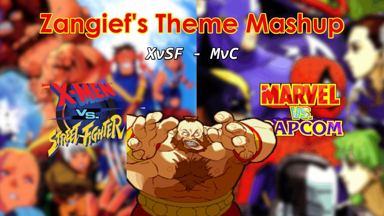 Zangief's Theme - Mashup (X-Men Vs Street Fighter - Marvel Vs. Capcom ...