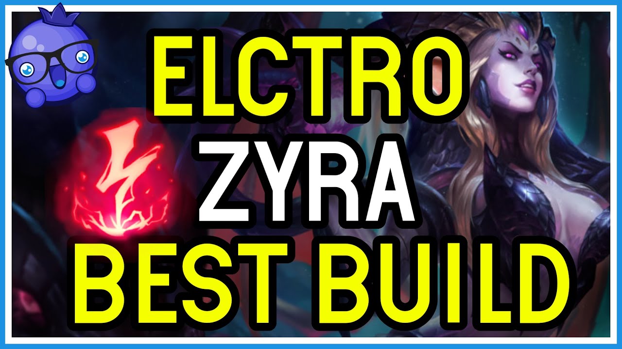 ELECTROCUTE ZYRA too strong as Support - League of Legends - YouTube