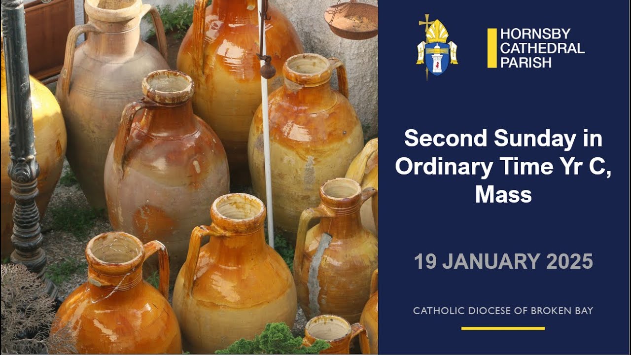Second Sunday in Ordinary time Yr C, Mass - 19 January 2025 - YouTube