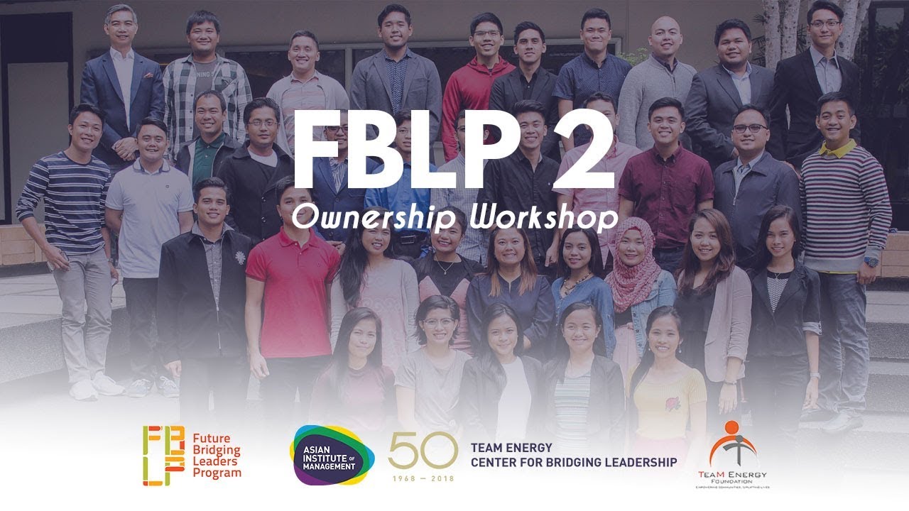 Future Bridging Leaders Program 2 | Workshop 1 - YouTube