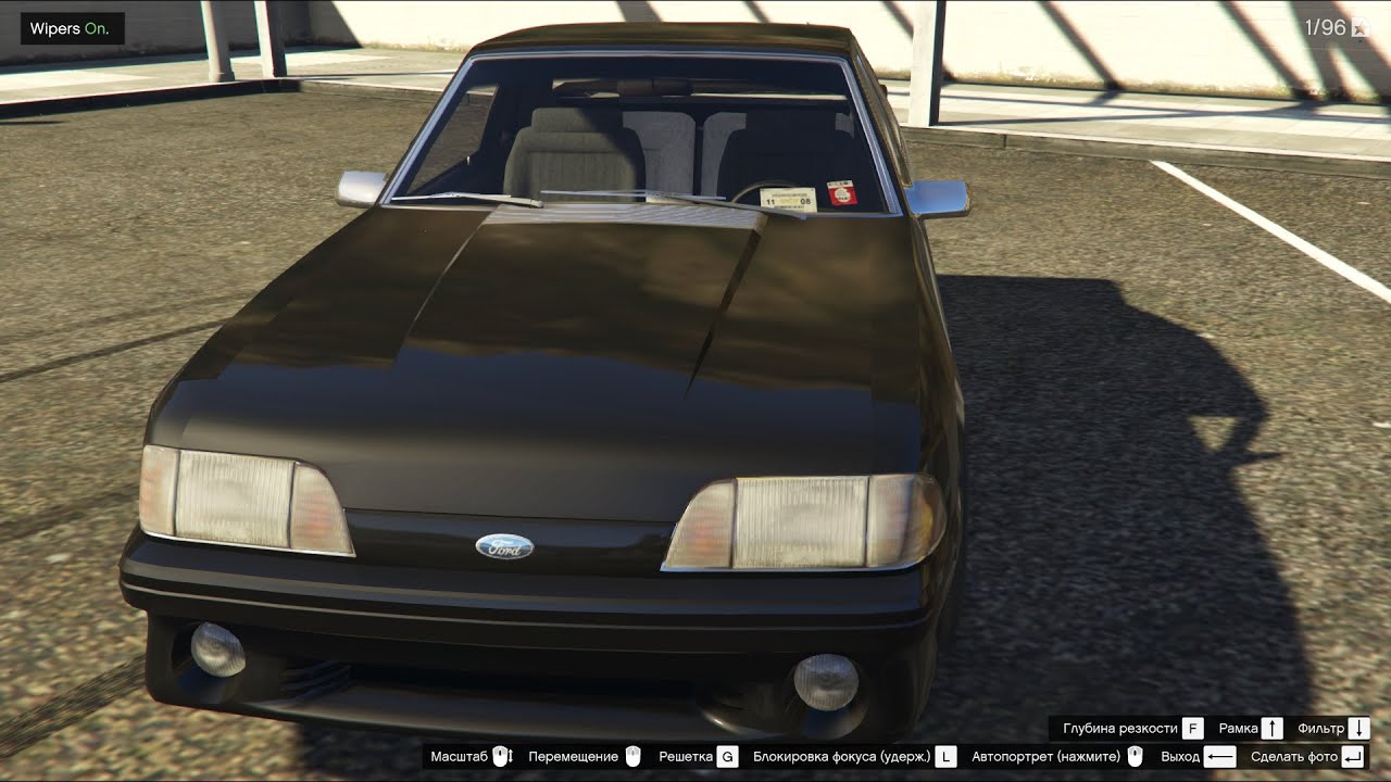 GTA 5 Ford Mustang Fox Body гта 5 авто машина car #авто #car #gta5 # ...