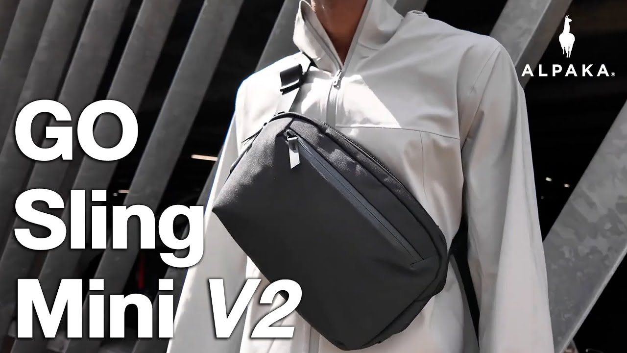 ALPAKA Go Sling Mini V2 ผ้า X-Pac® & Axoflux™ - YouTube