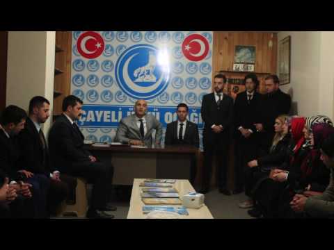 Çayeli Ülkü Ocağı - Olcay Kılavuz Konuşması