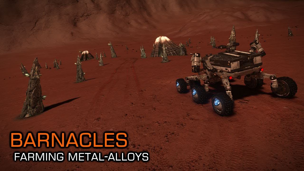 Elite Dangerous: Barnacles - Farming Metal-Alloys (PS4) - YouTube