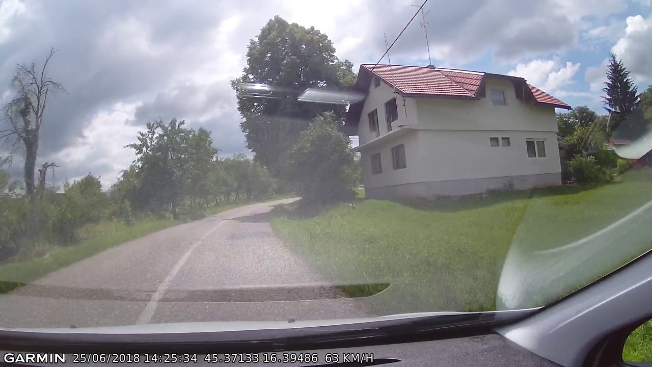 DRIVE #174: Sisak-Madžari-Blinja-Hrvatska Kostajnica (Croatia ...