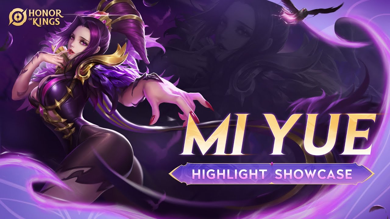Mi Yue | Highlight showcase | Honor of Kings - YouTube