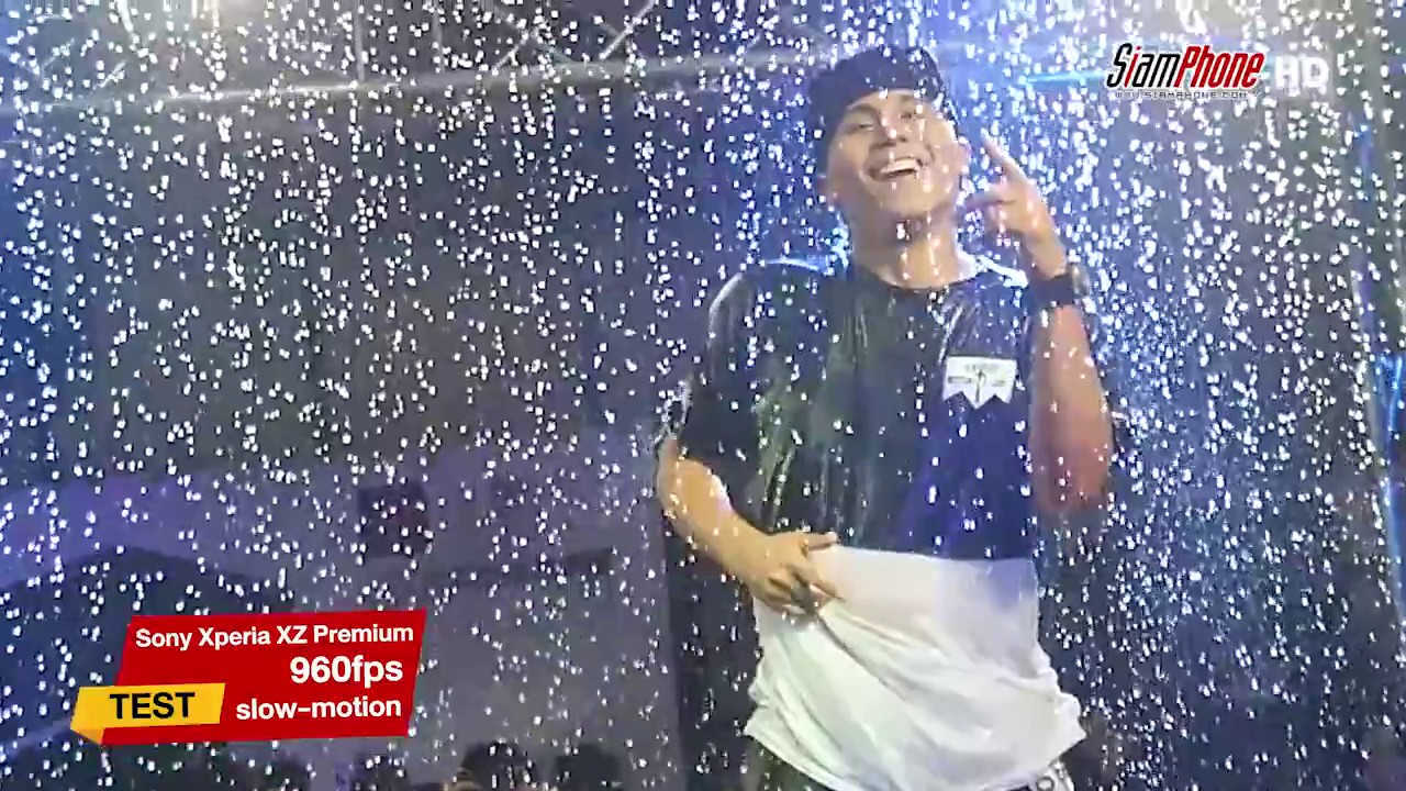 Sony Xperia XZ Premium 960fps slow-motion by SiamPhone - YouTube