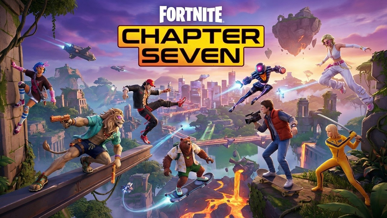 Fortnite Chapter 7 Battle Pass and Gameplay - YouTube