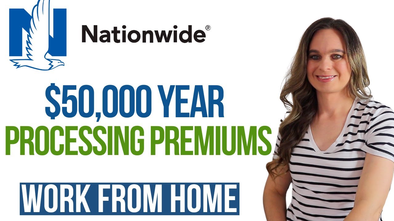 NATIONWIDE Hiring $42,000 To $50,000 Year Processing Insurance Premiums ...