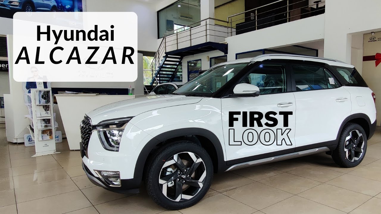 Hyundai Alcazar 2021 | First look | Top end model signature - YouTube
