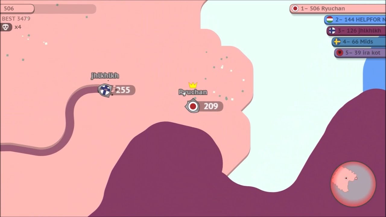 Paper.io 2 (World Conflict) 229th 100%!!! - YouTube