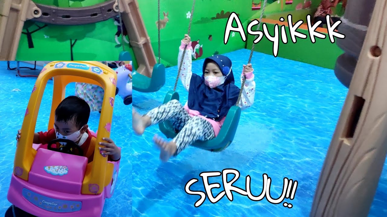 Bermain di Playground Hypermart Kudus || Gulali Playground area bermain ...