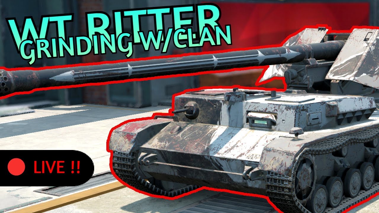 The WT Ritter Is Out!! :D - World Of Tanks Blitz Stream - LIVE - YouTube
