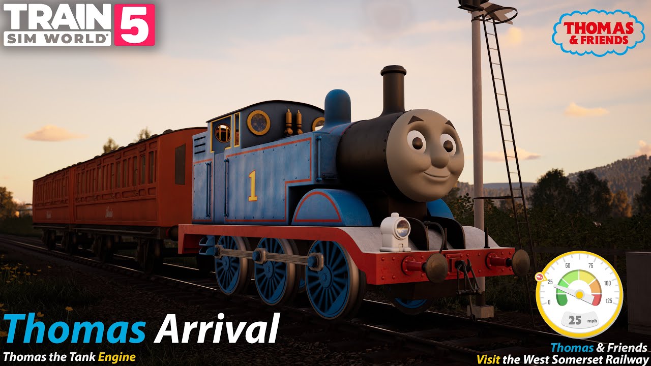 Thomas Arrival : Thomas & Friends Visit the West Somerset Railway ...