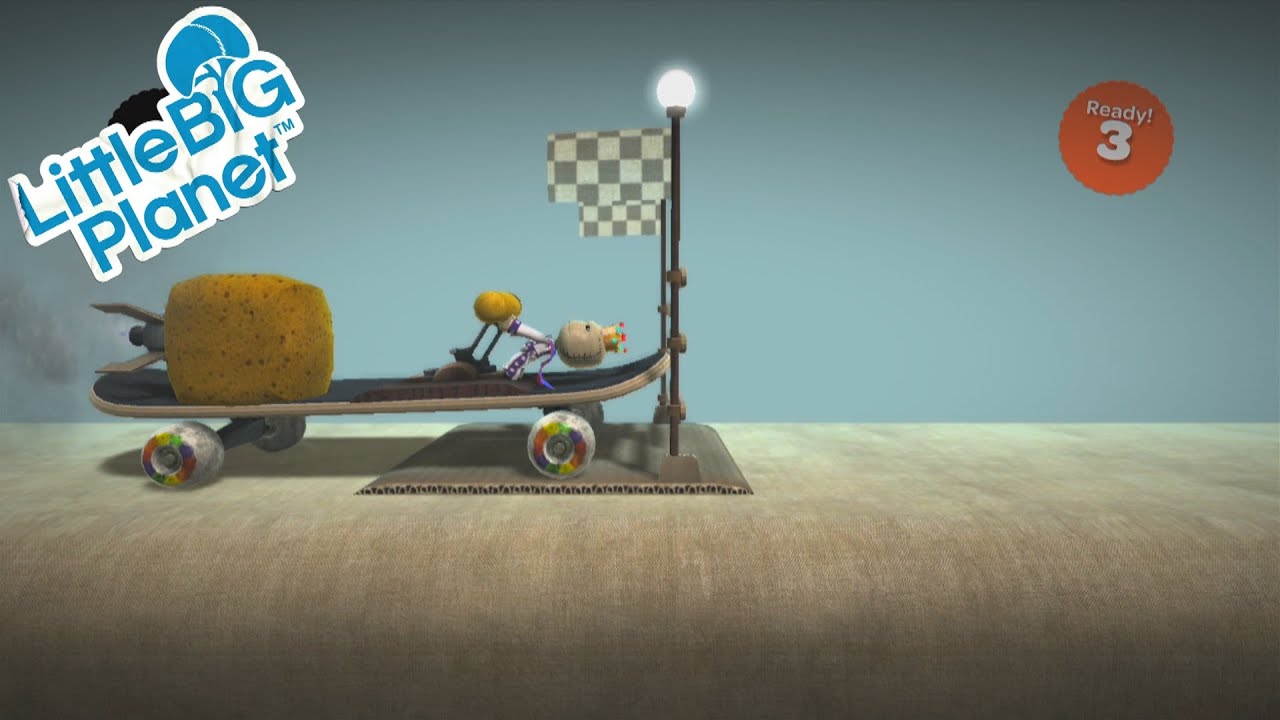 LittleBigPlanet - rocket cart [Level 124] - YouTube