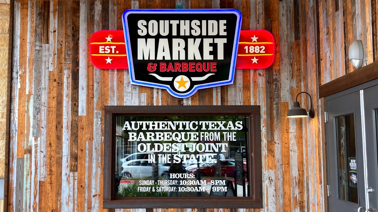 Foodie Friday: Southside Market & BBQ - (Austin, Texas) - YouTube