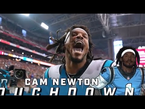 Cam Newton yells “I’M BACK” after first TD in return to Panthers