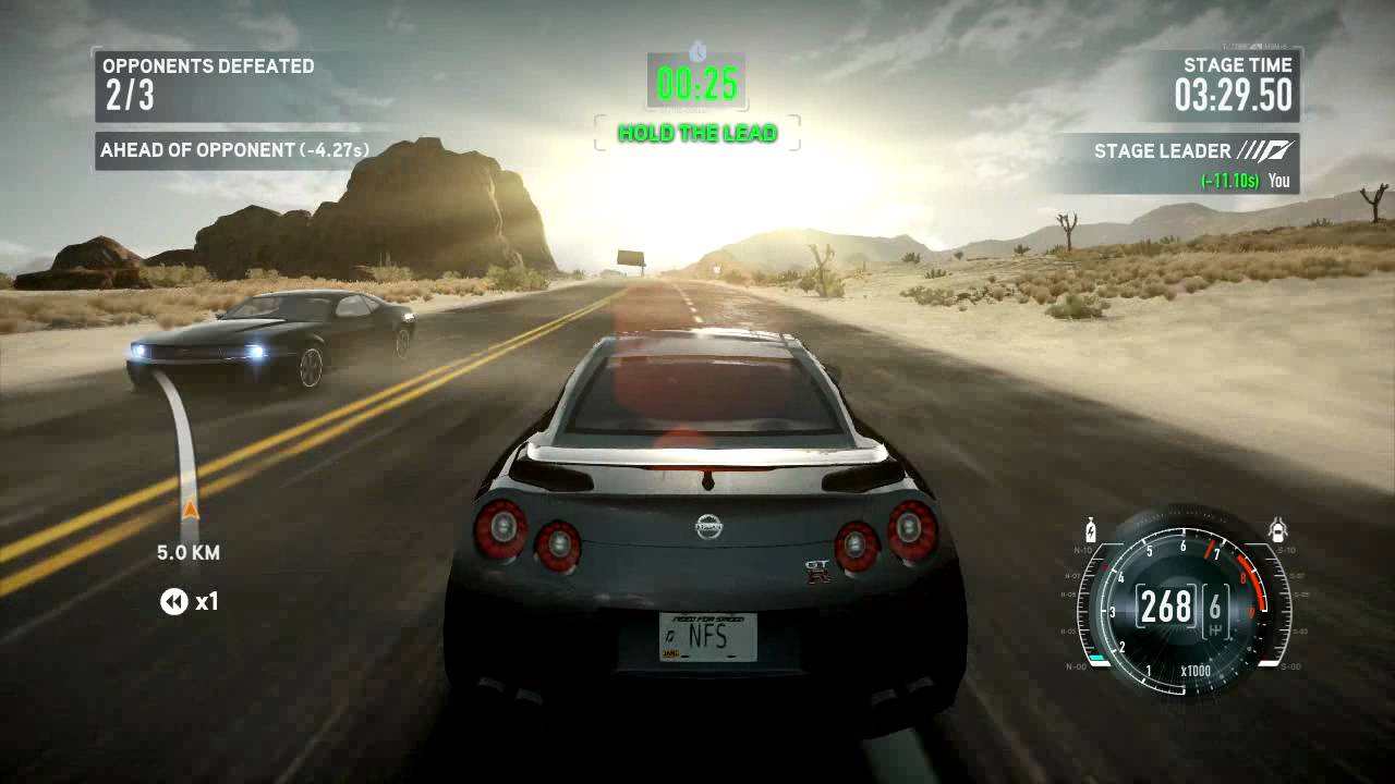 Need For Speed The Run gameplay PC (maxed out) core i5 2400 ATI radeon ...