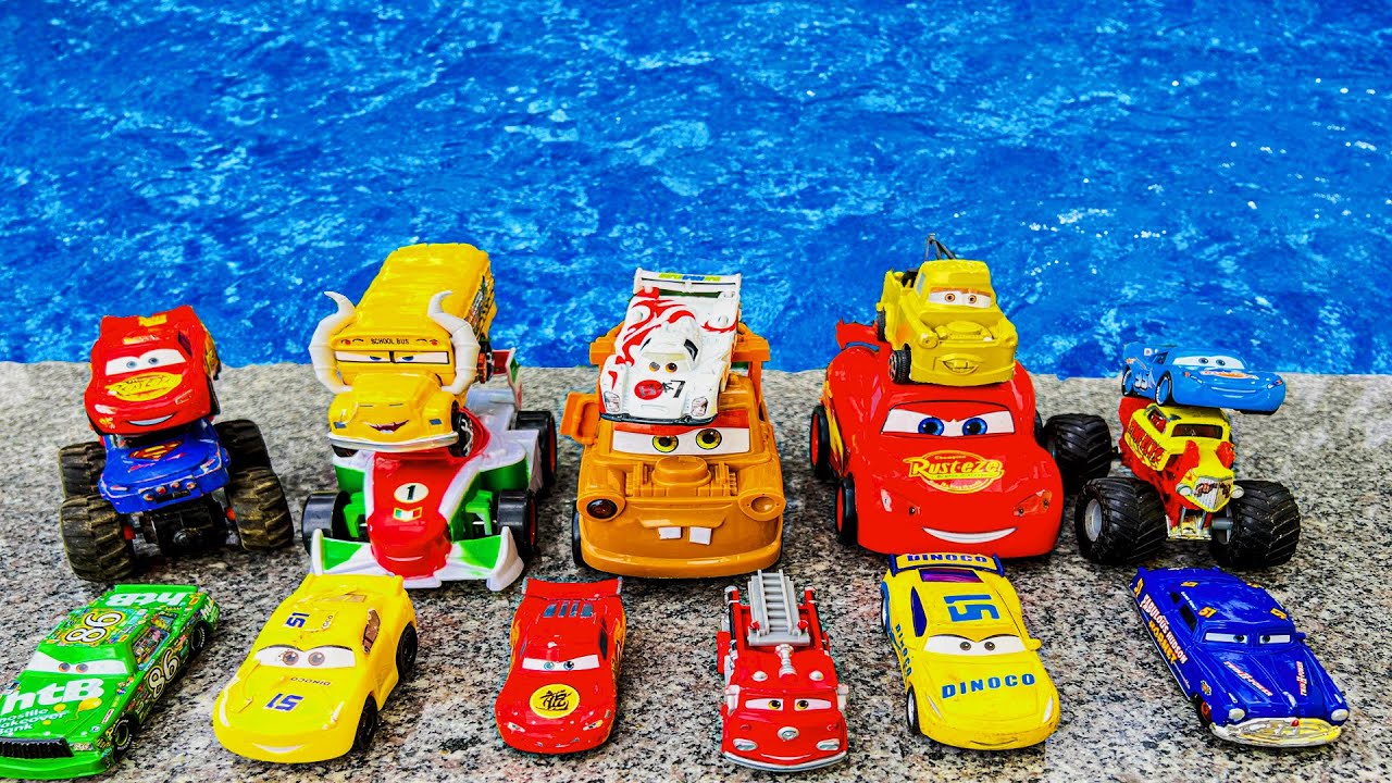 🔴Looking for Disney Pixar Cars On the Rocky Road:Lightning Mcqueen ...