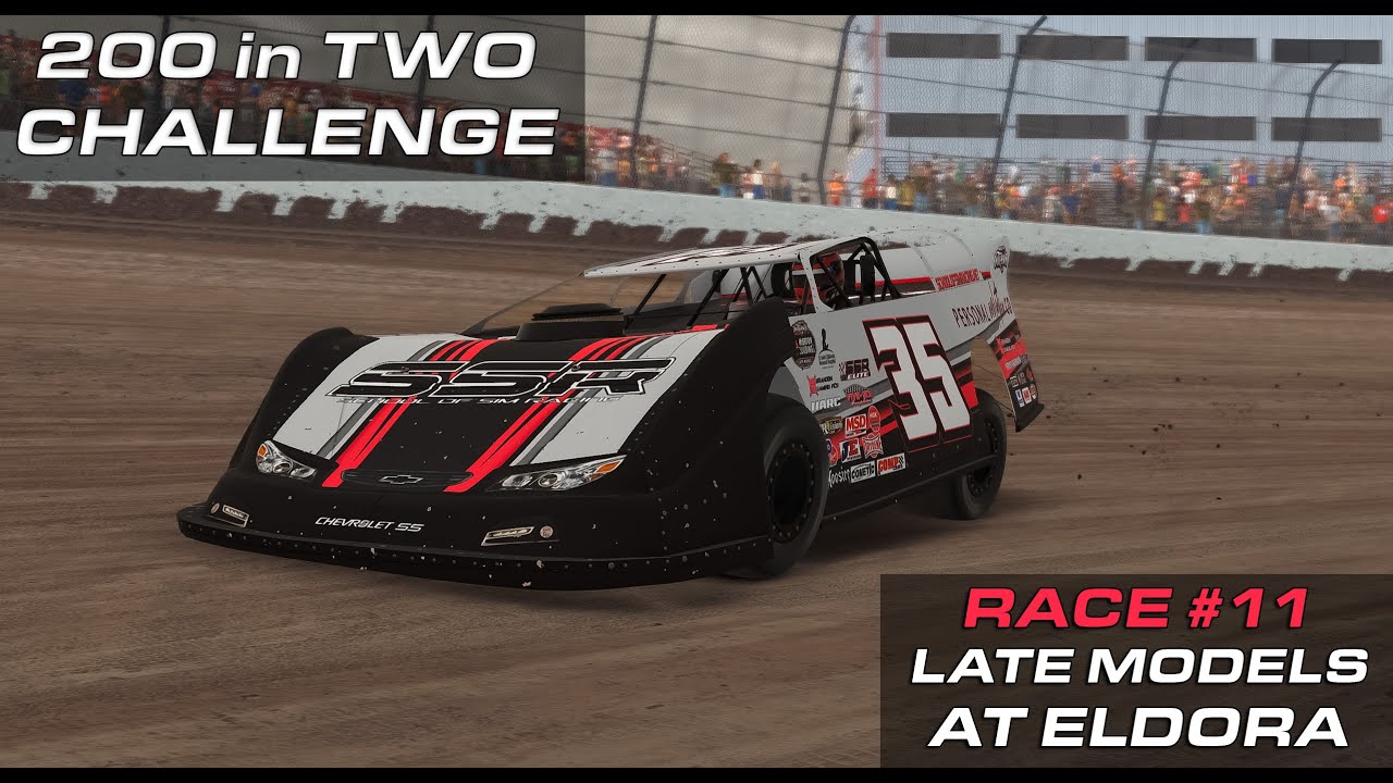 200 in Two Challenge | Race 11 | Dirt Late Models at Eldora - YouTube