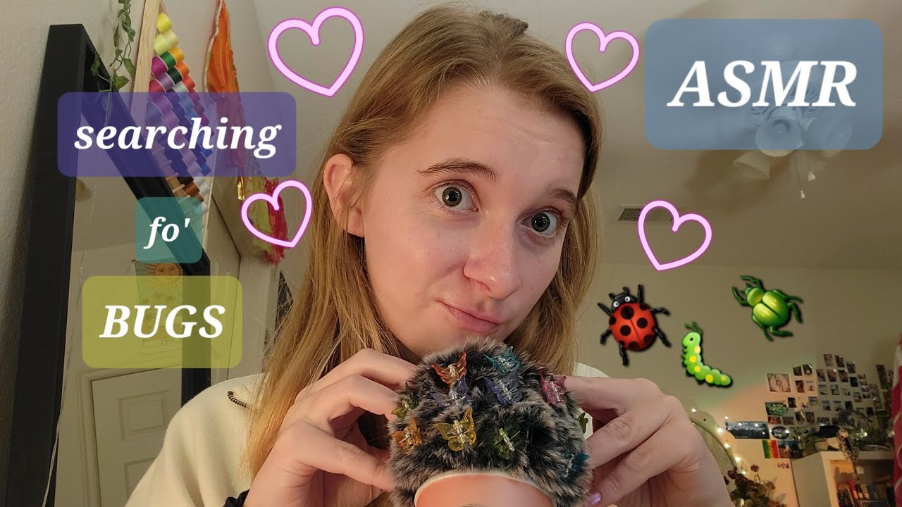 ASMR searching for bugs in your hair - YouTube