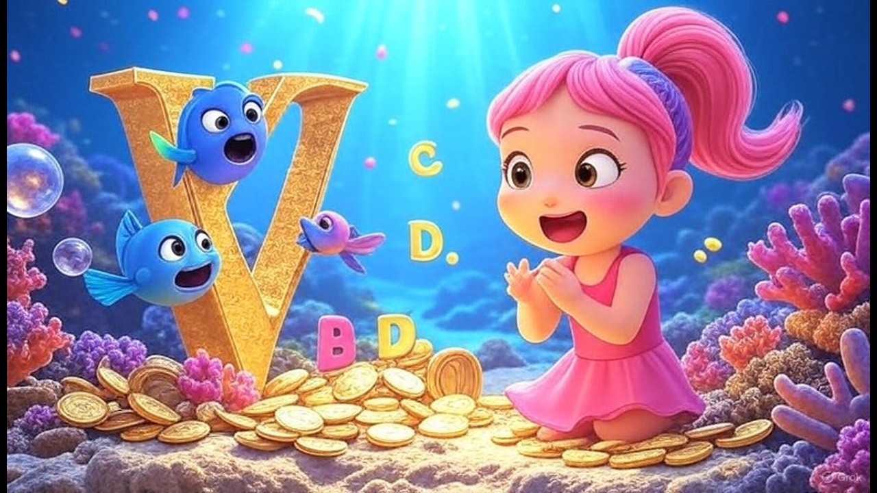ABC Under the Sea | Fun Alphabet Song for Kids | Learn ABC with Cute ...