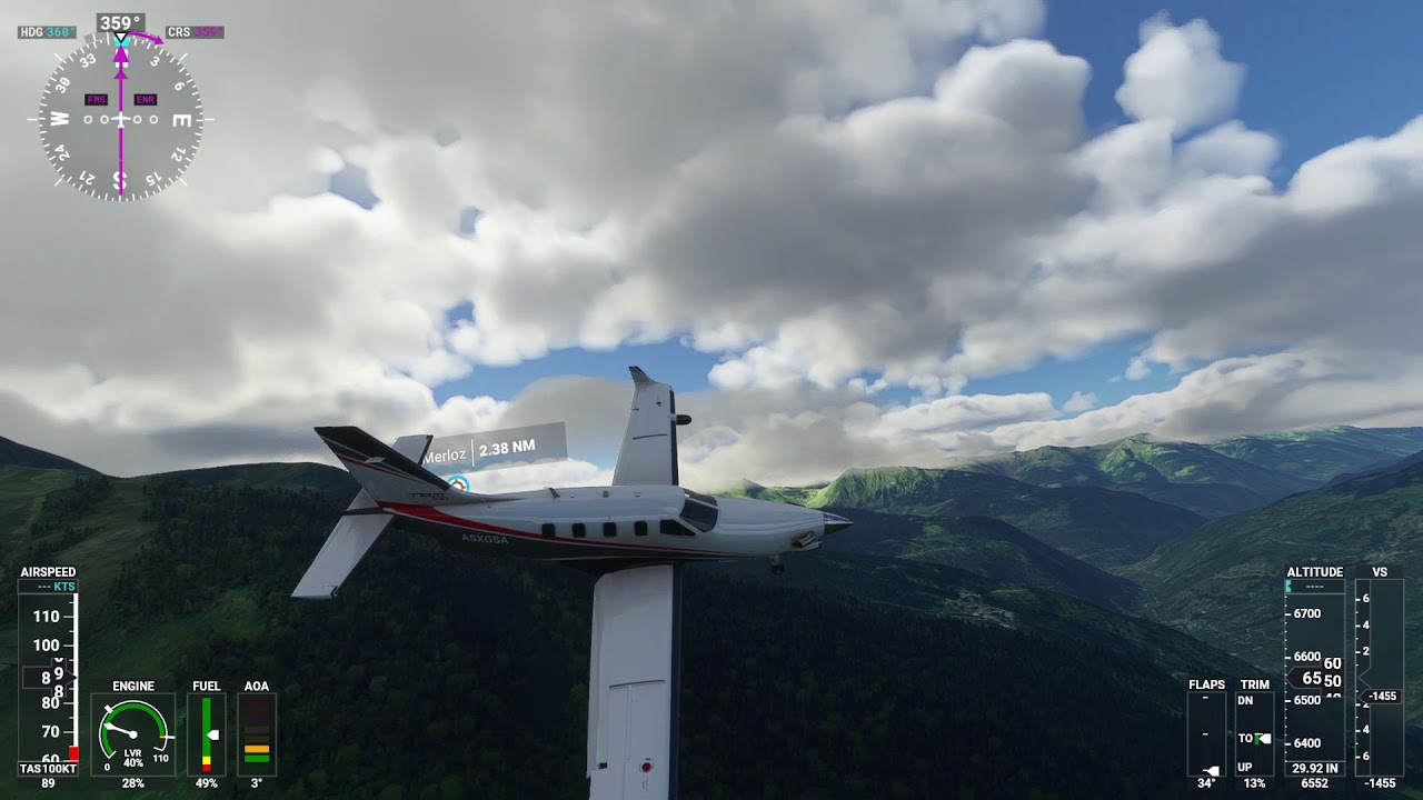 running mfs2020 on a low specs laptop ( my first time on mfs2020) - YouTube