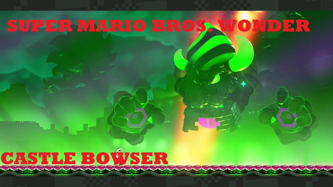 Super Mario Bros. Wonder - Walktrought Part 7 - Castle Bowser + Ending ...