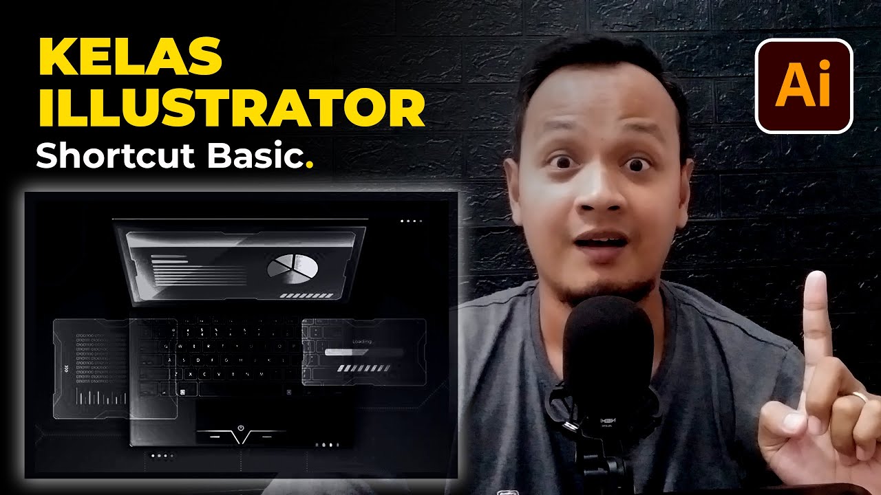 Tutorial Basic Illustrator Pemula | Shortcut yang Sering digunakan di ...