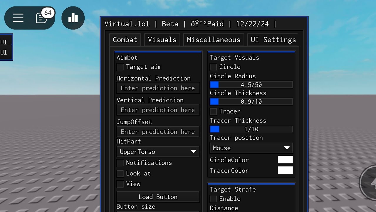 [2025 OP] BEST *FREE LEAKED* LOCK GUI (VIRTUAL.LOL) (AUTO AIR🎯 ...