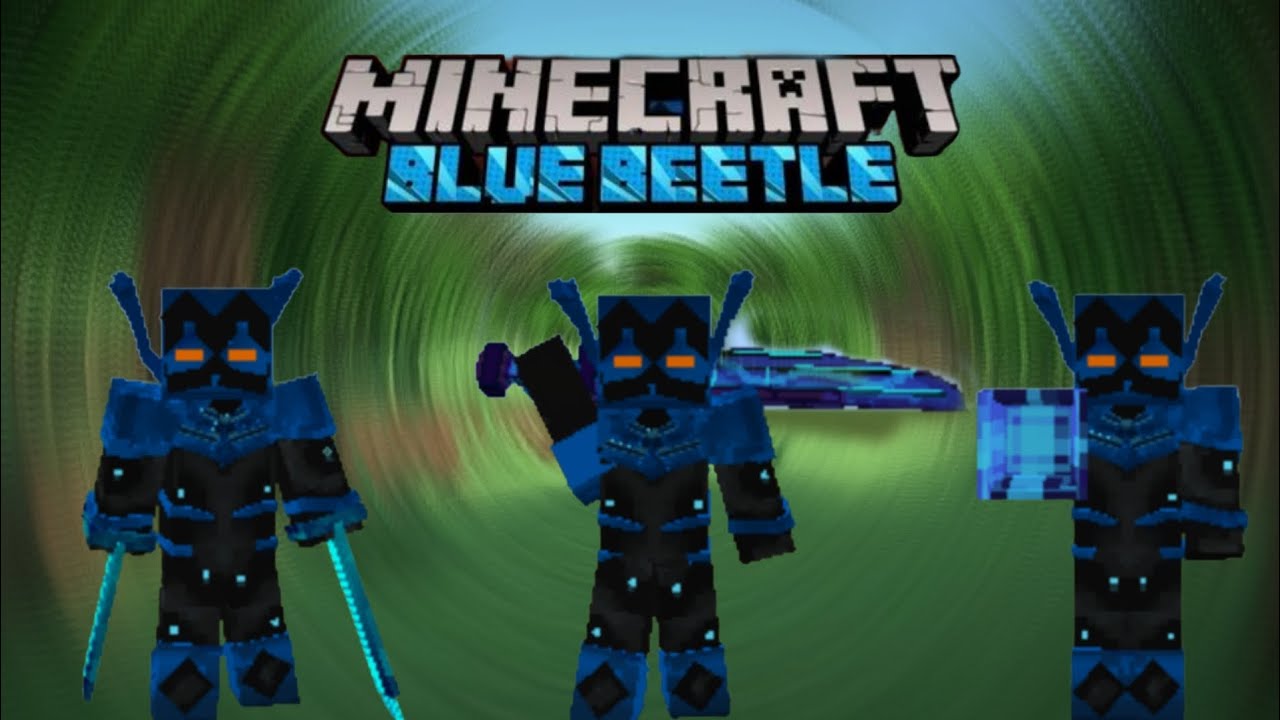 Addons Blue Beetle || Minecraft Addons Indonesia - YouTube