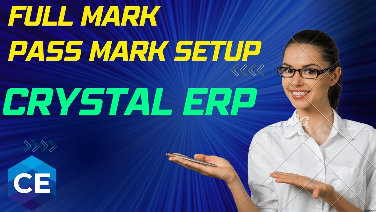 3.7 Full,Pass Mark Setup- Academic - Crystal ERP for education - YouTube