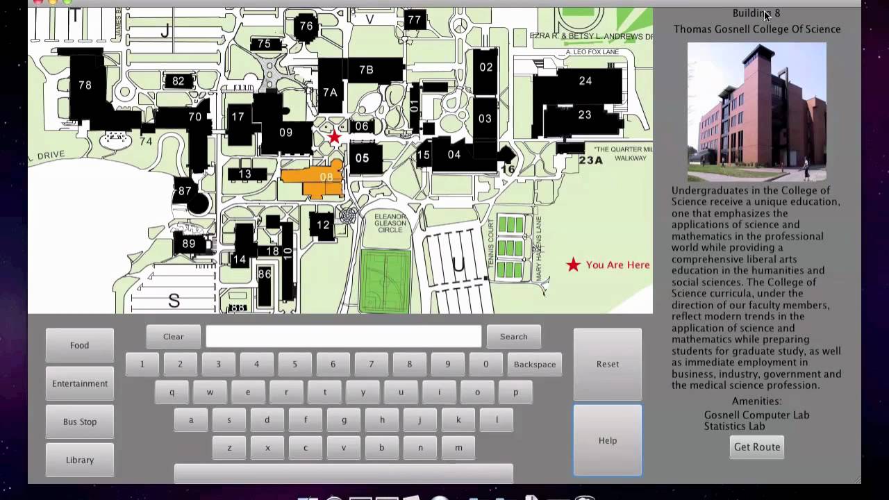 RIT Interactive Map Kiosk - YouTube